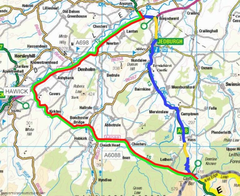 RESURFACING WORKS AT THREE LOCATIONS ON THE A68 - BEAR Scotland