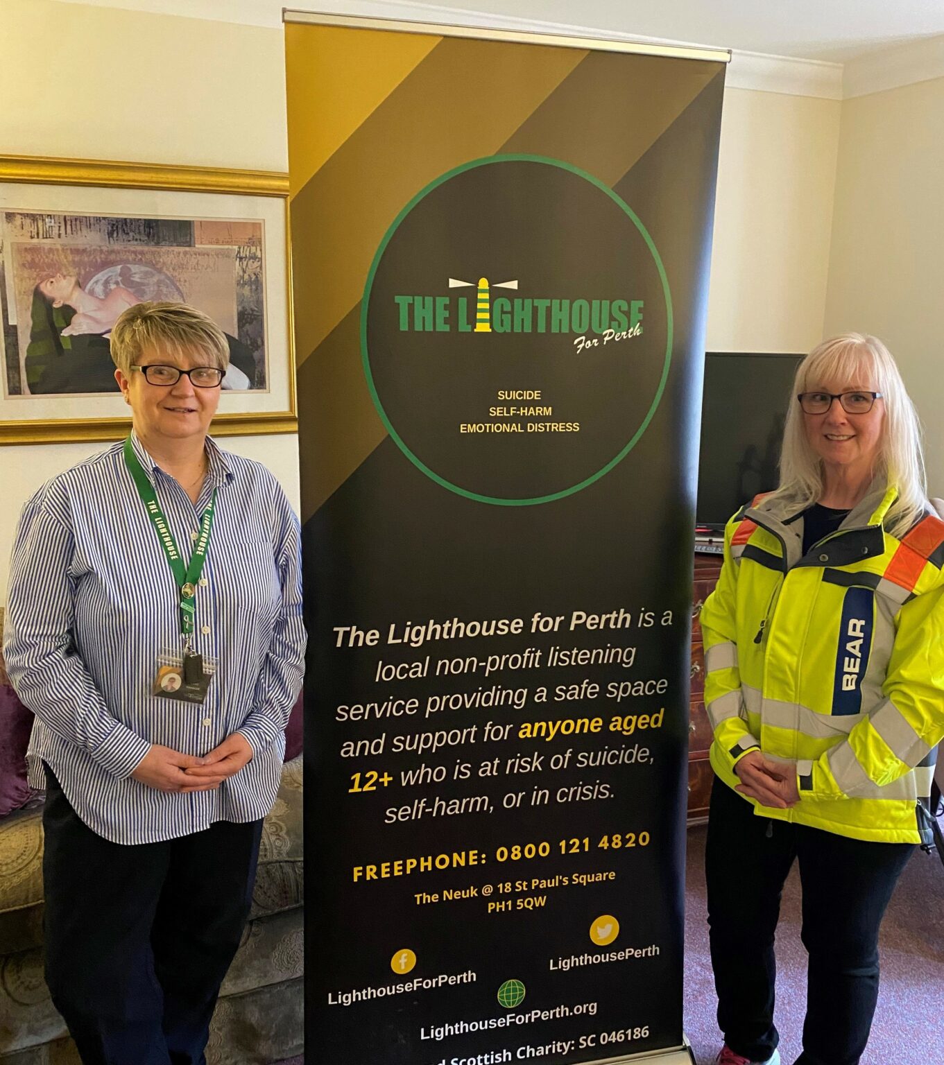 BEAR SCOTLAND GIVES THE LIGHTHOUSE FOR PERTH £1,000 FUNDING BOOST ...