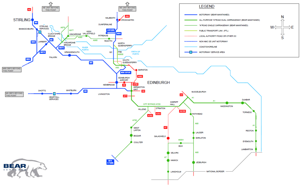 South East Trunk Roads - BEAR Scotland