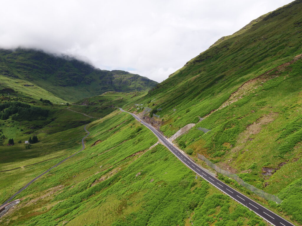 PROGRESS ON A83 IMPROVEMENTS AT REST AND BE THANKFUL - BEAR Scotland