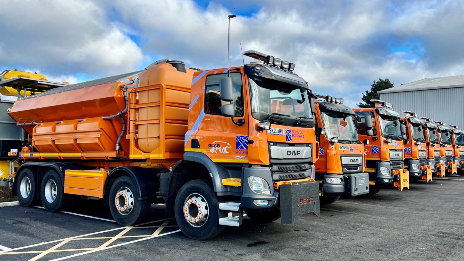 BEAR SCOTLAND BEGINS WINTER SERVICE IN SOUTH EAST - BEAR Scotland