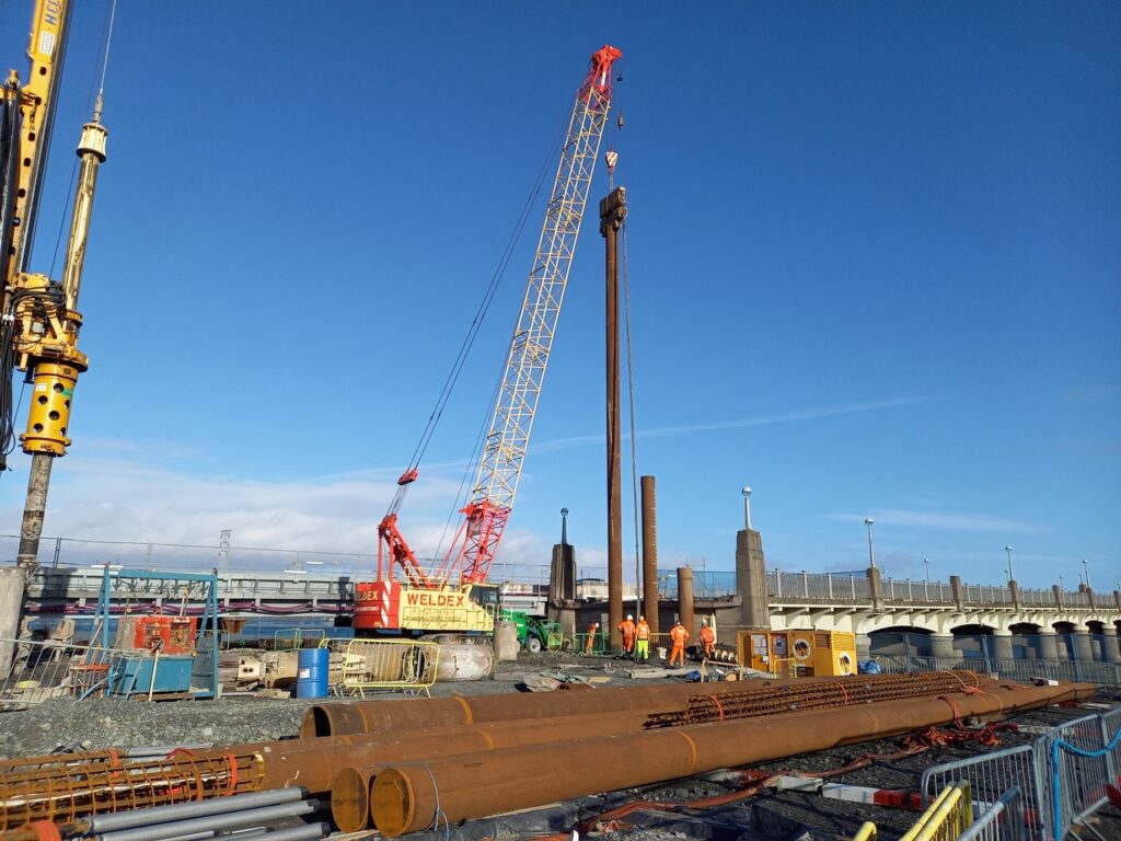 Kincardine Southern Piled Viaduct Replacement Progress Images - BEAR ...