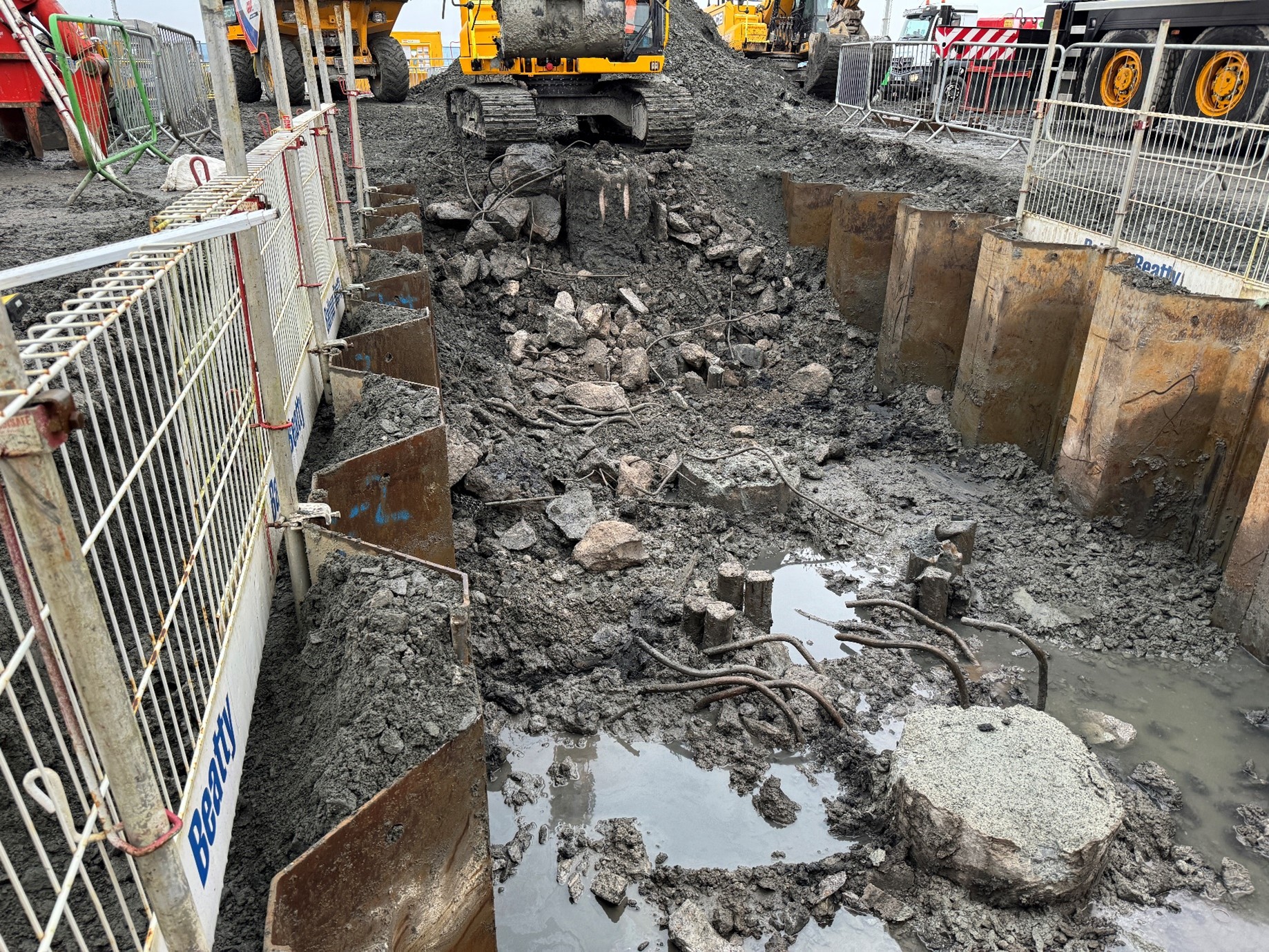 Kincardine Southern Piled Viaduct Replacement Progress Images - BEAR ...