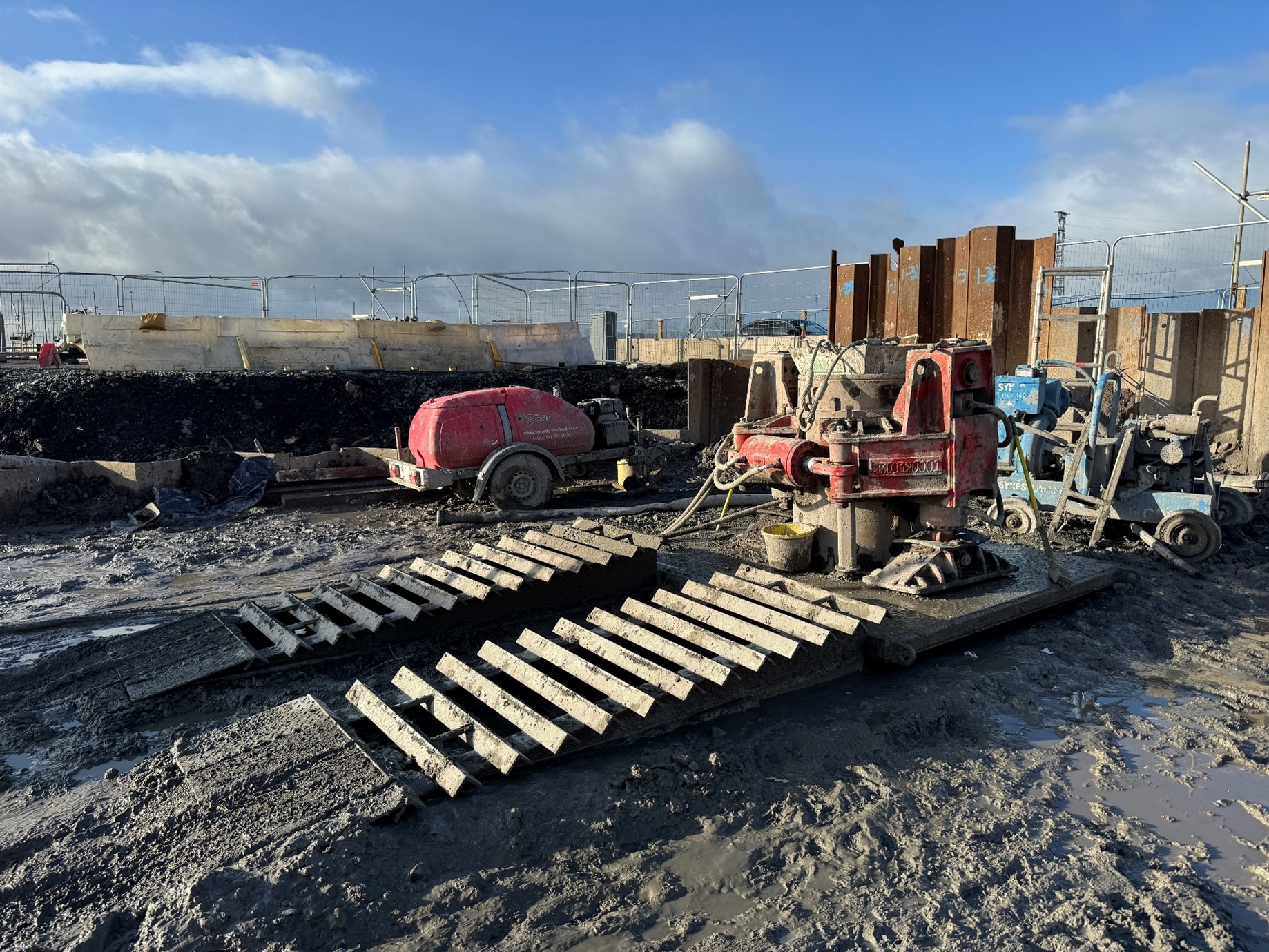 Kincardine Southern Piled Viaduct Replacement Progress Images - BEAR ...