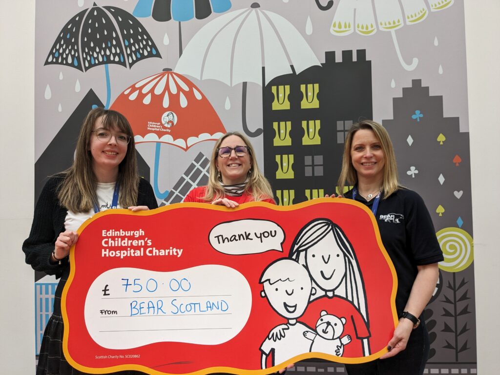 EDINBURGH CHILDREN’S CHARITY RECEIVES FUNDING BOOST - BEAR Scotland