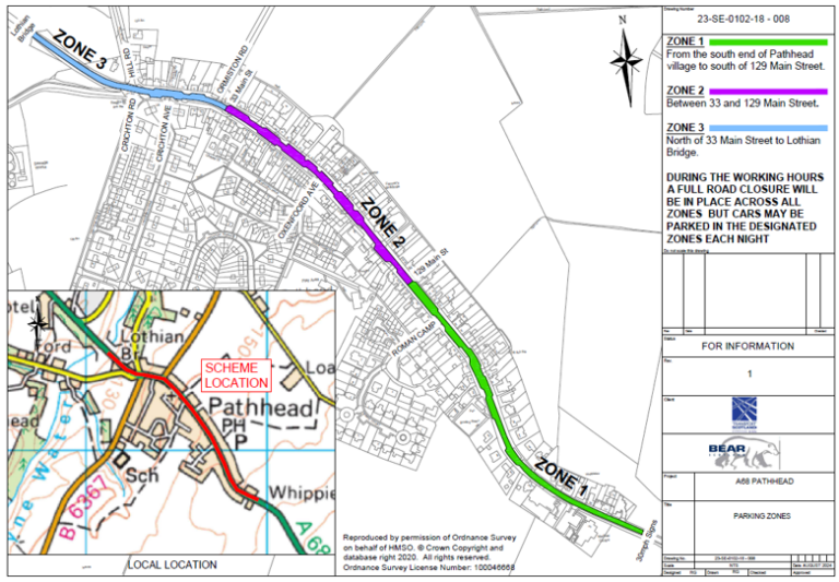 A68 Pathhead Resurfacing - BEAR Scotland