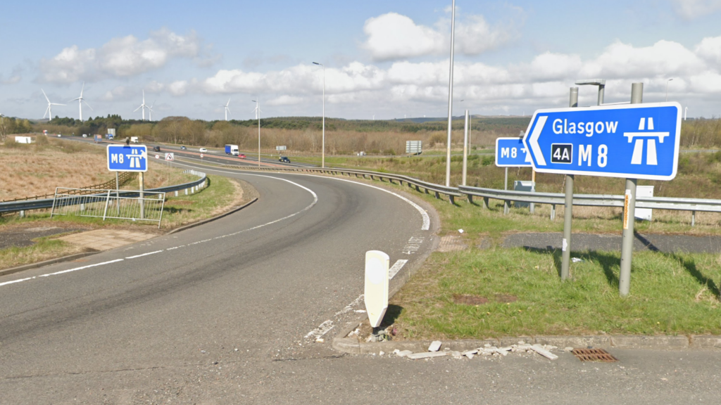 INVESTIGATION WORKS ON M8 JUNCTION 4A SLIP ROAD - BEAR Scotland