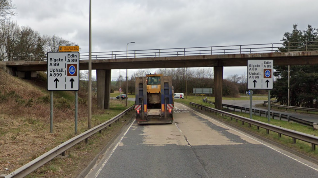 CLOSURE OF A899 AND M8 JUNCTION 3 SLIP ROAD FOR BRIDGE WORKS - BEAR ...