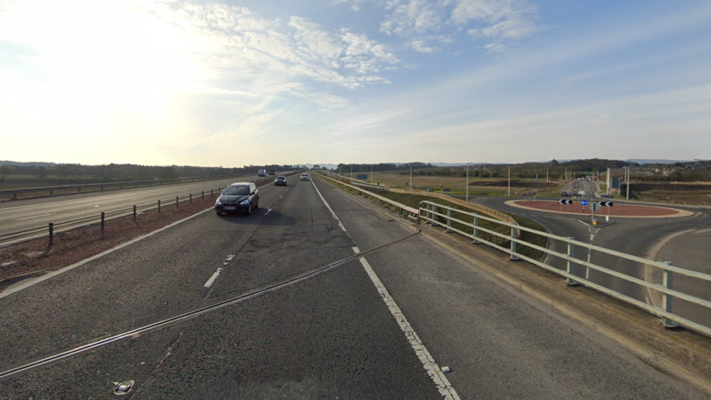 BRIDGE WORKS AT M9 JUNCTION 1B WINCHBURGH - BEAR Scotland