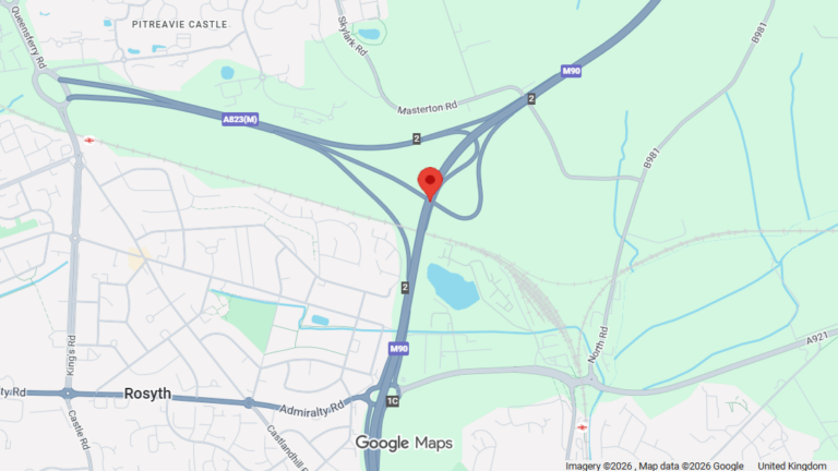 BRIDGE WORKS AT M90 JUNCTION 2 - BEAR Scotland